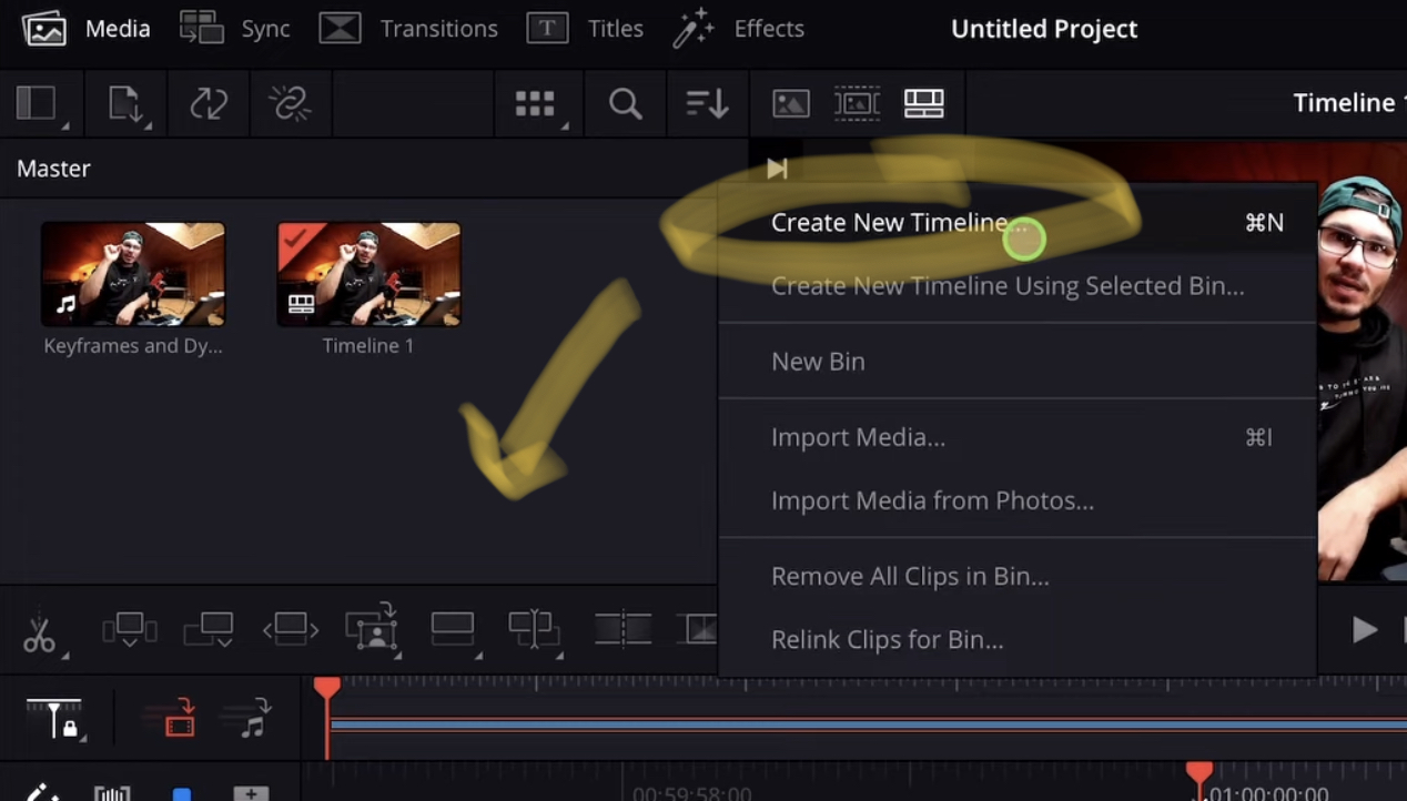 How To Add Cinematic BLACK BARS in DaVinci Resolve iPad