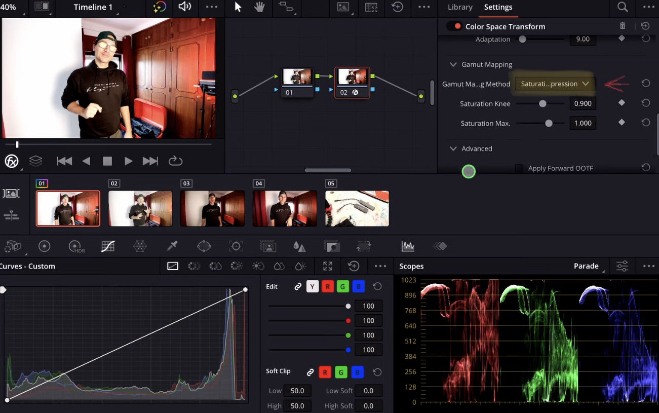 How To Color Correct iPhone Footage in DaVinci Resolve iPad