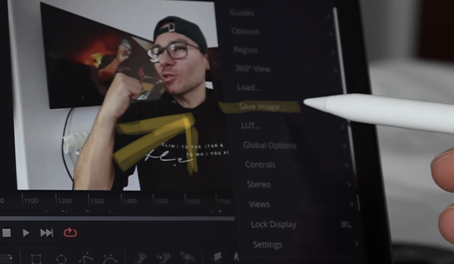 Grab Still from Timeline DaVinci Resolve iPad (Workaround)