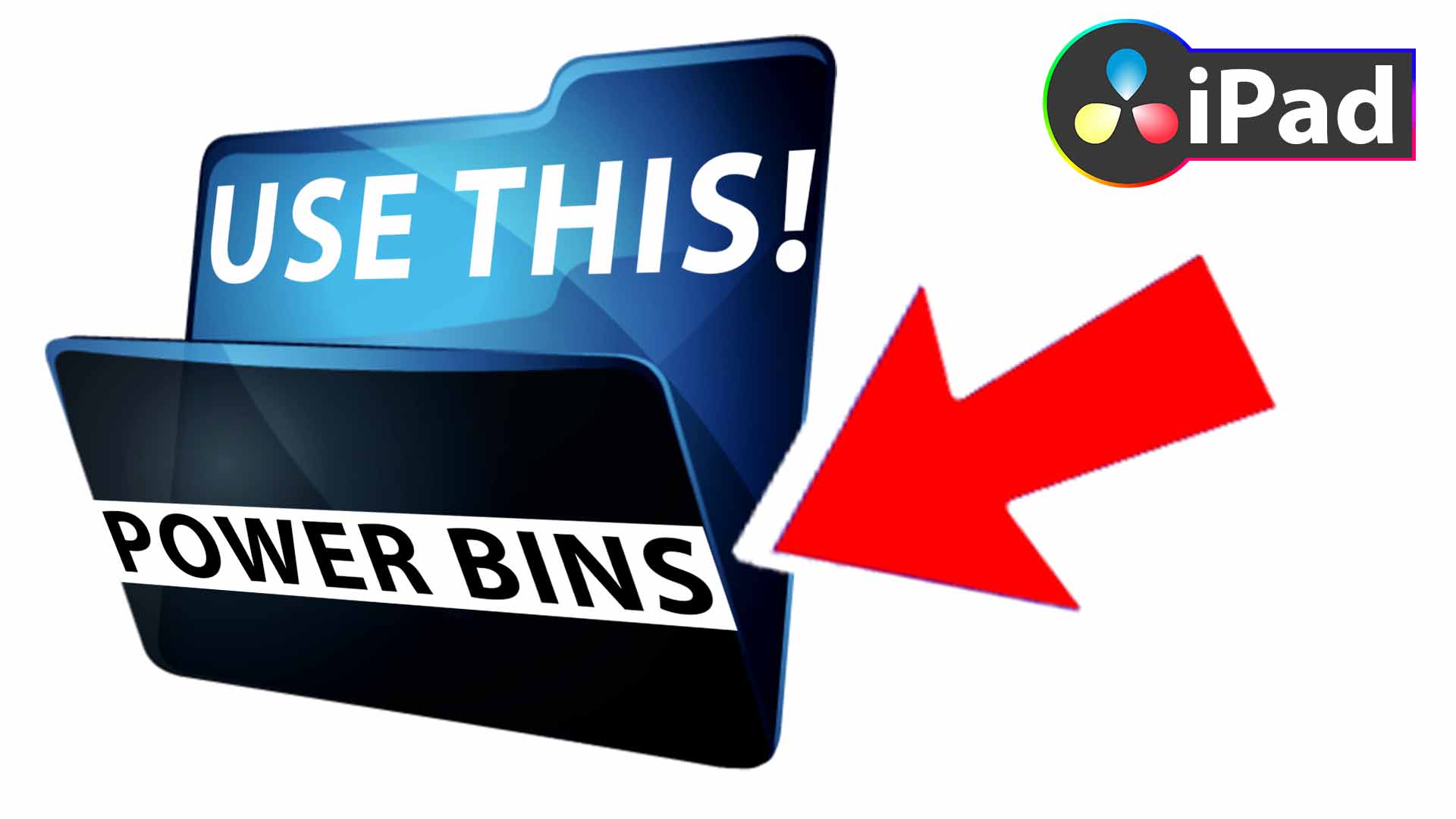 How To Use POWER BINS in DaVinci Resolve iPad