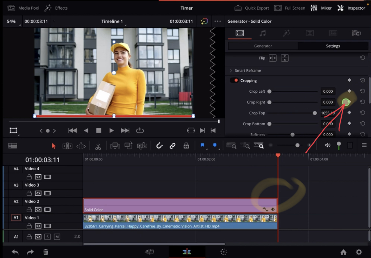 How To Make PROGRESS BAR Animation in DaVinci Resolve iPad
