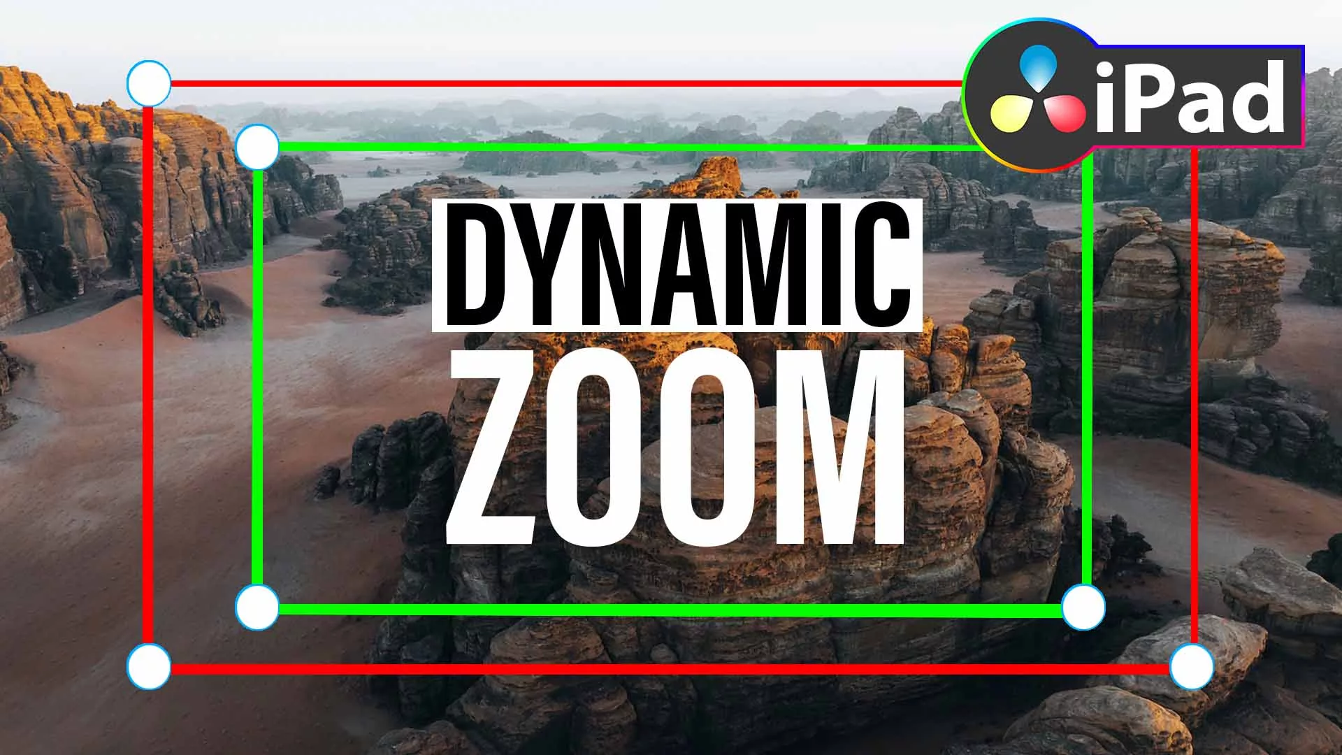 How To use Dynamic Zoom Effect in DaVinci Resolve iPad!