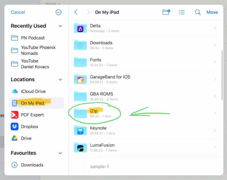 How To ZIP, 7zip, RAR on iPad & iPhone