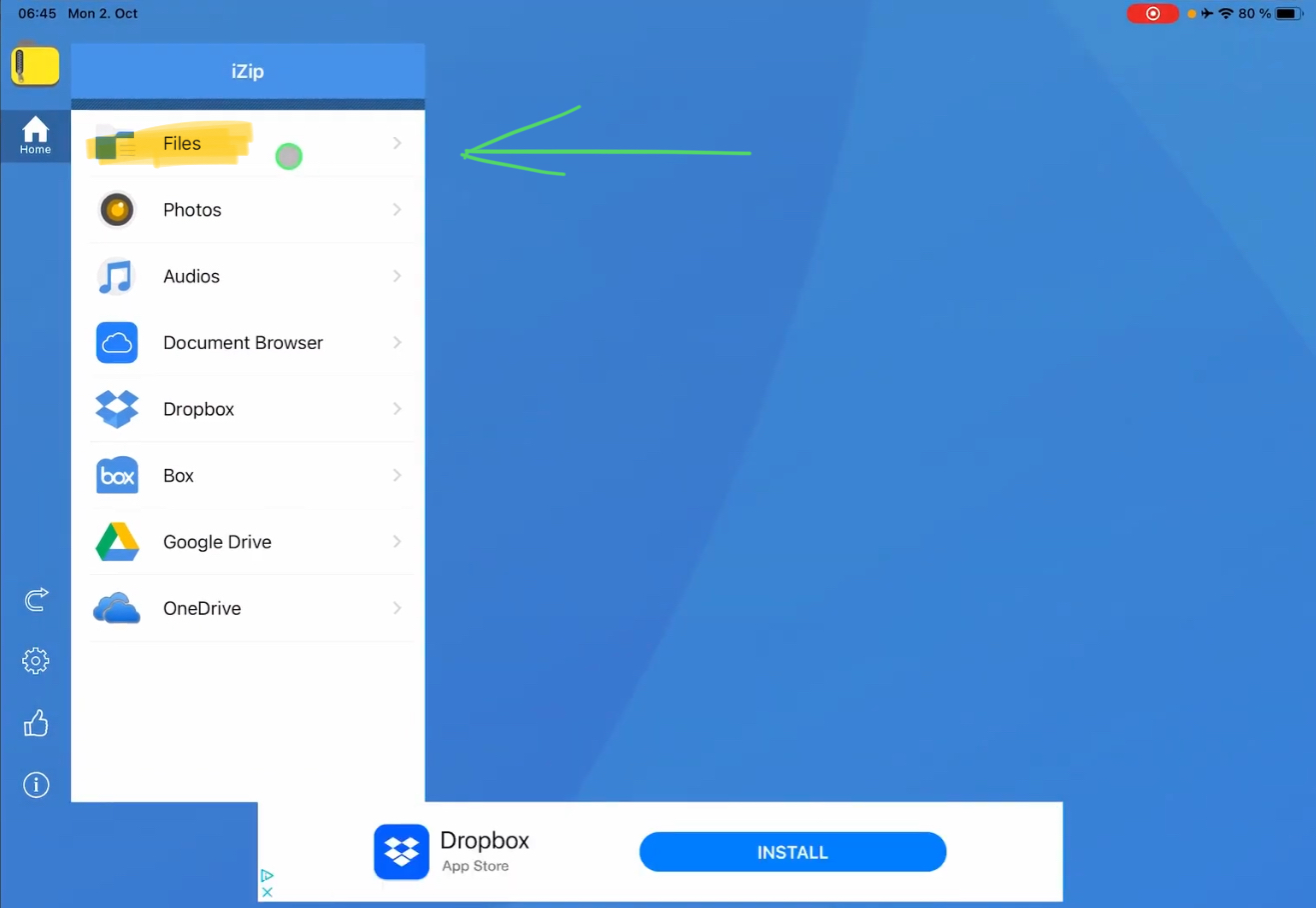 How To ZIP, 7zip, RAR on iPad & iPhone