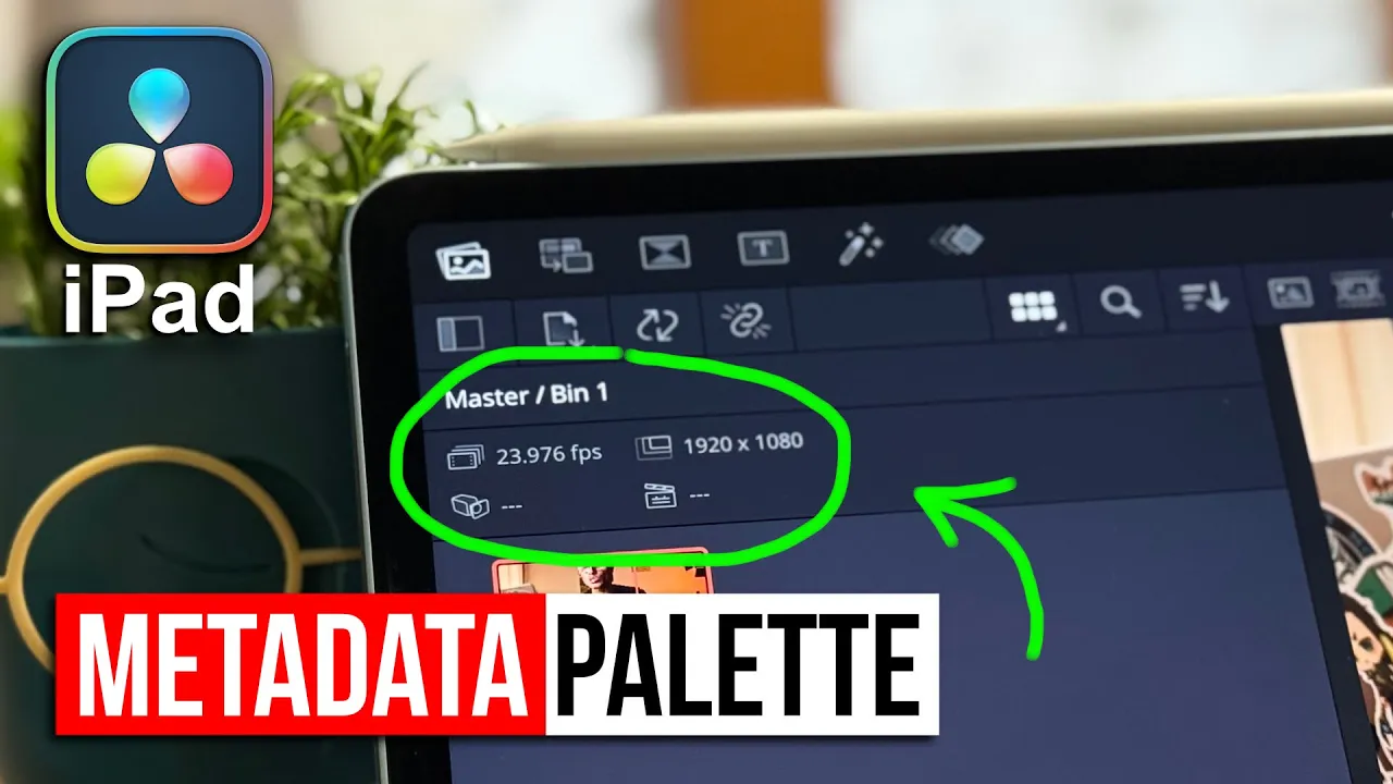 How To View Clip Metadata In The Media Pool Without List View